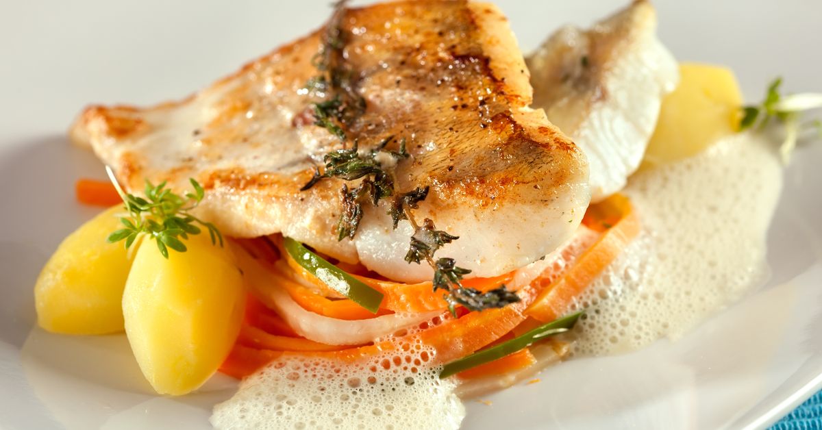 Julienne de légumes et poisson blanc : recette de Julienne de légumes ...