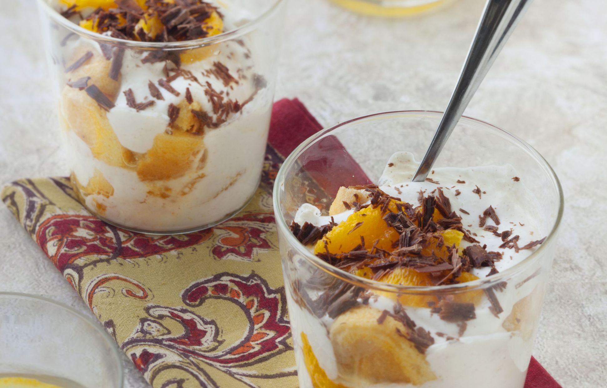 Trifle à l'orange : Recette de Trifle à l'orange - Marmiton