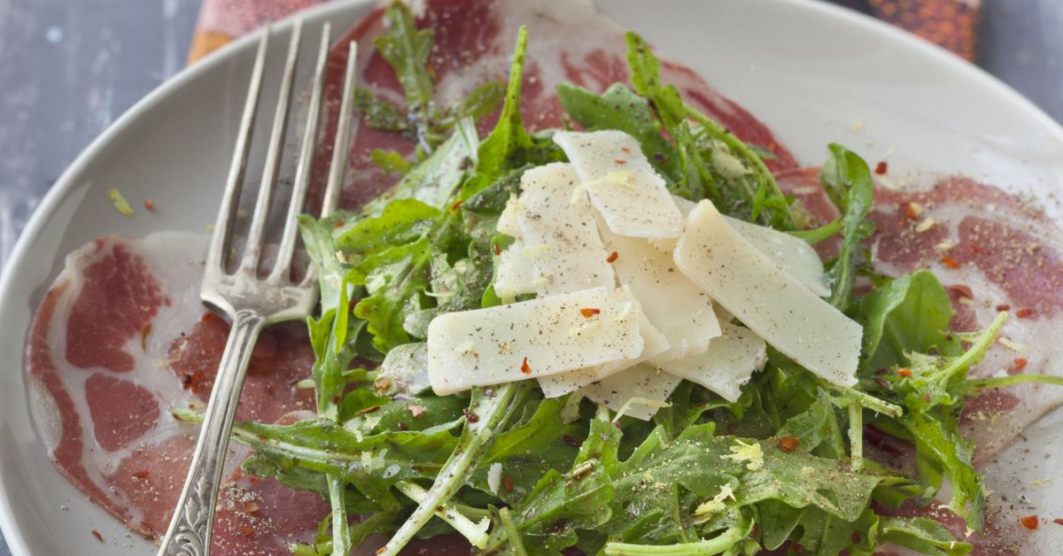 Coppa à la roquette : recette de Coppa à la roquette