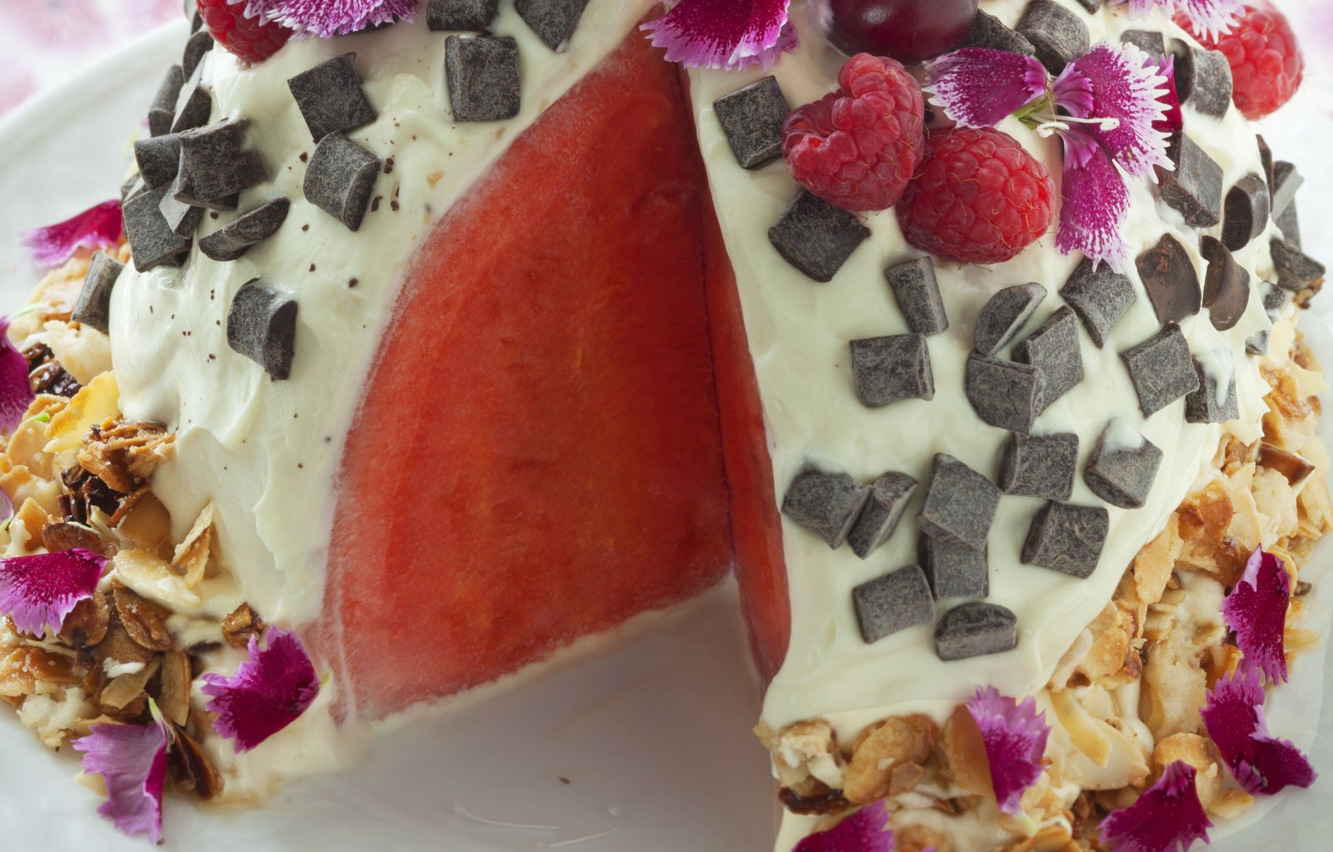 Gâteau de pastèque : Recette de Gâteau de pastèque - Marmiton