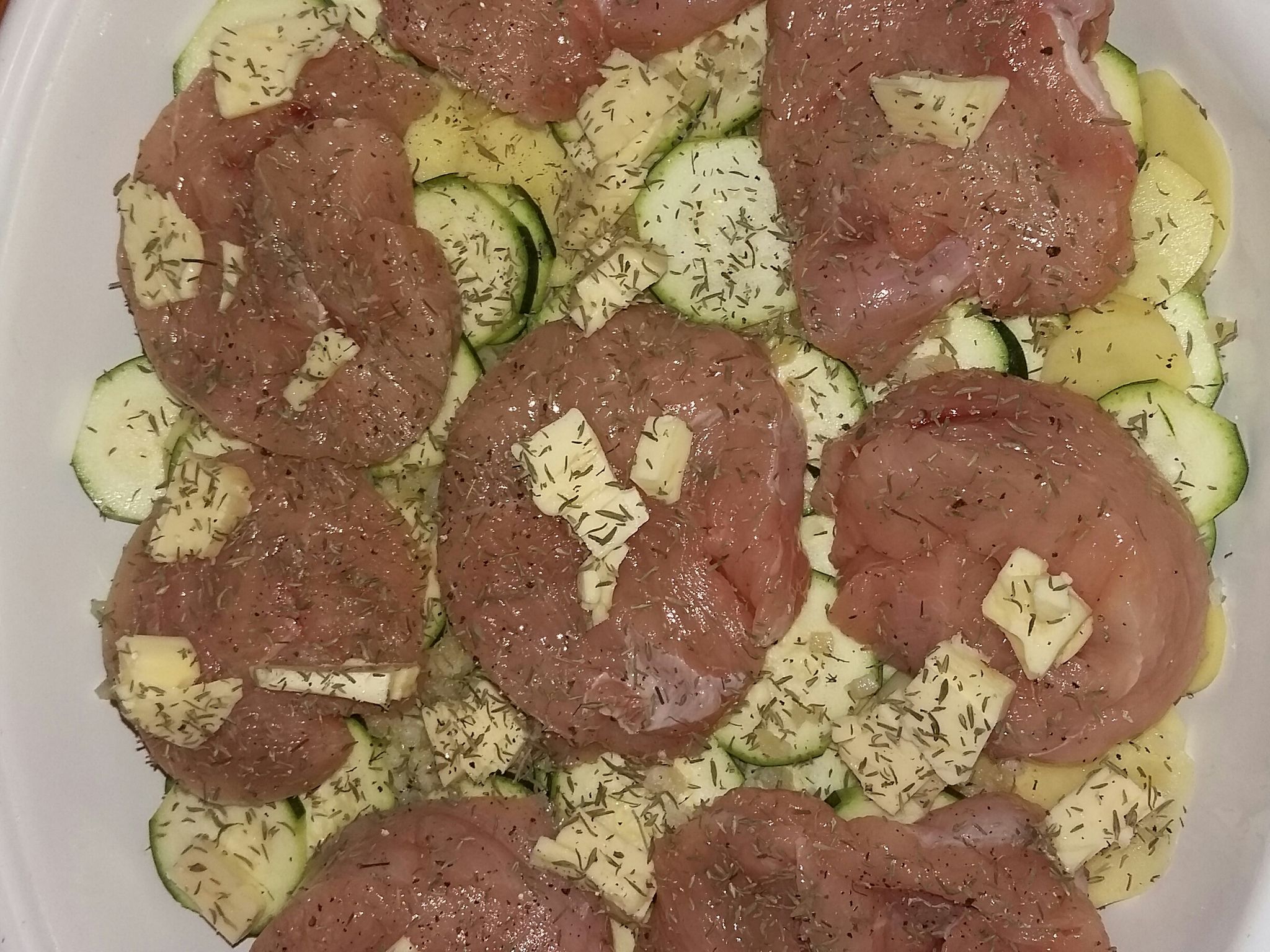 Rôti de dindonneau façon gratin : Recette de Rôti de dindonneau façon ...