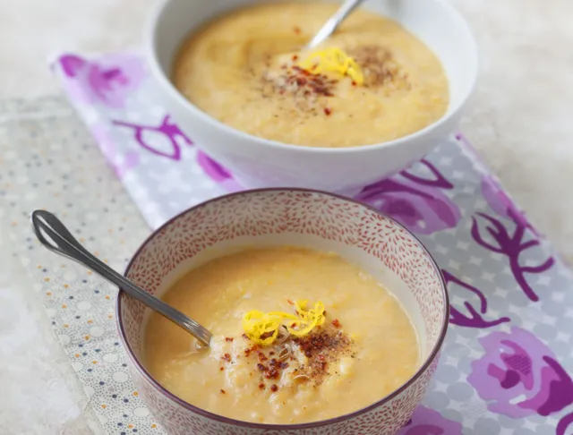 Soupe aux lentilles corail : recette de Soupe aux lentilles corail