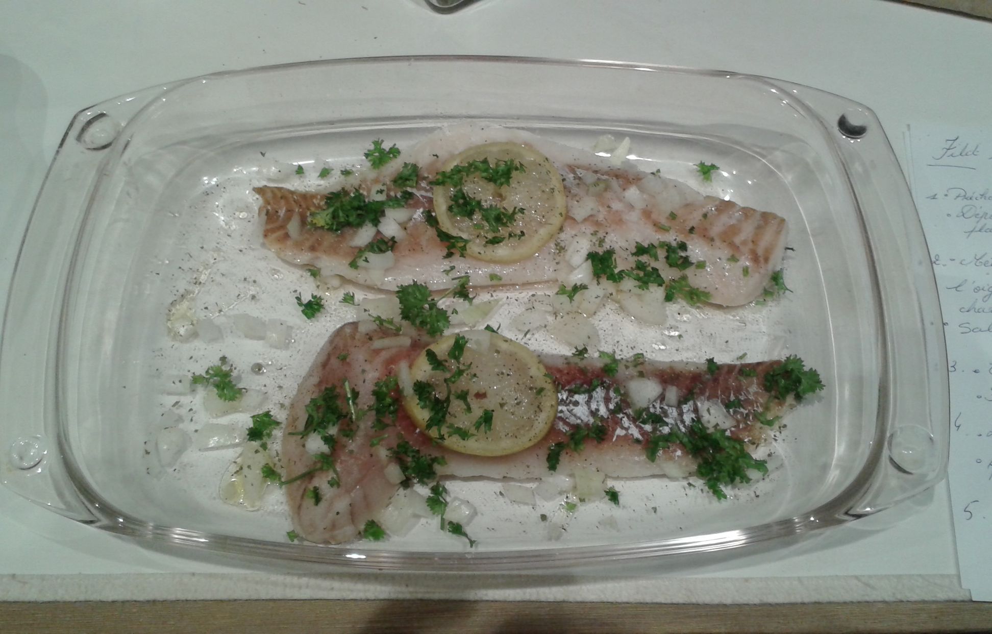 Filet de colin sauce citron : Recette de Filet de colin sauce citron ...