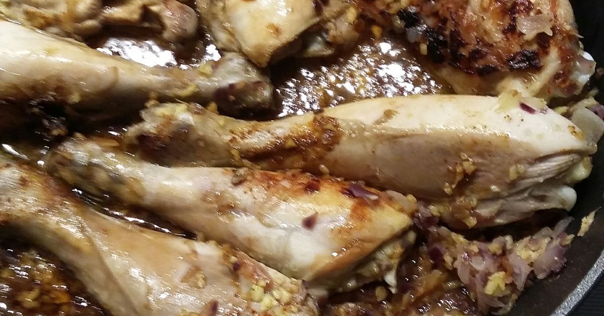 Carry de poulet au curcuma et gingembre : recette de Carry de poulet au ...