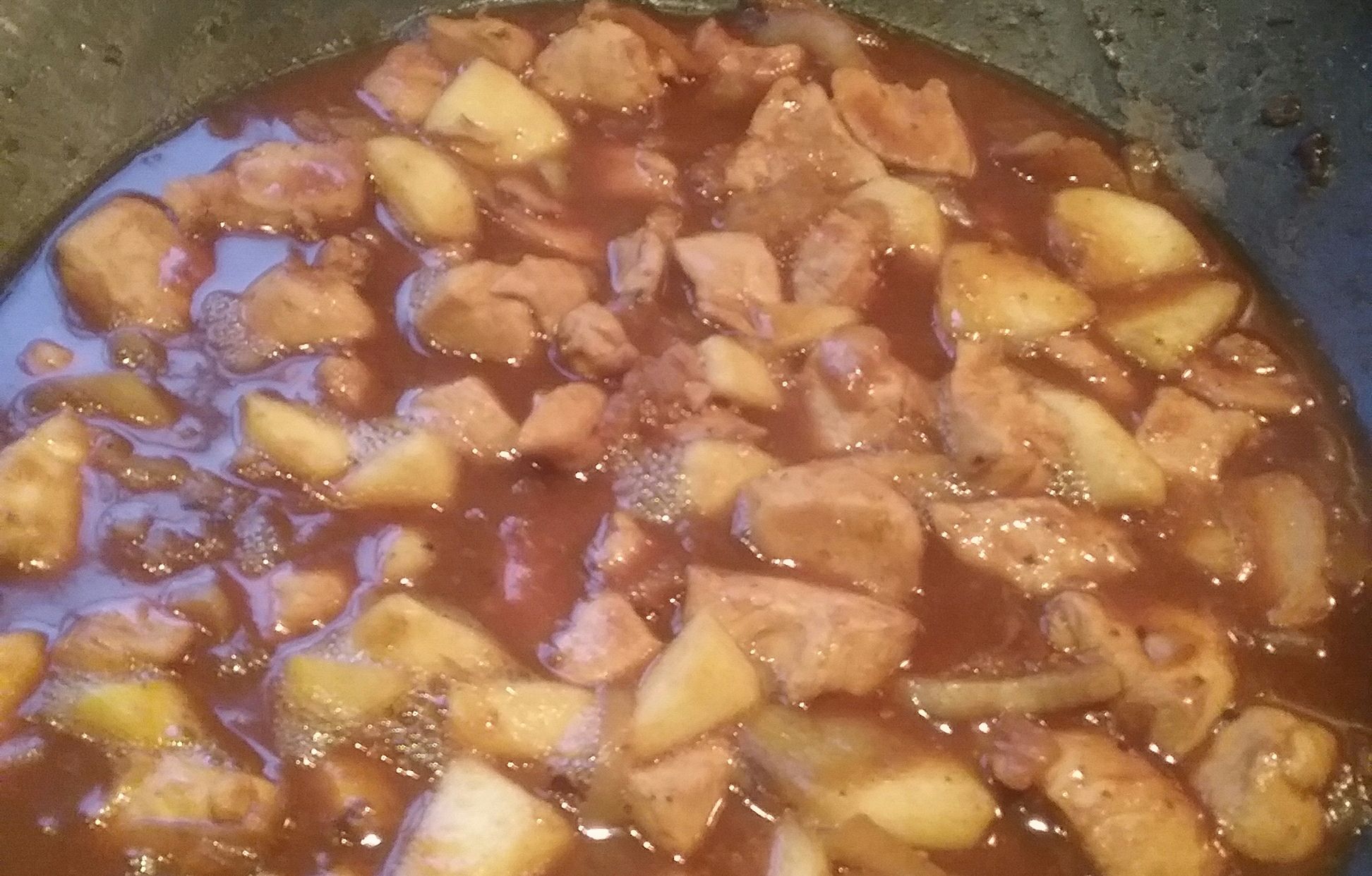 Poulet à l'indienne : Recette de Poulet à l'indienne - Marmiton