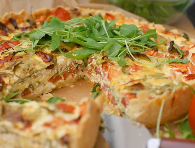 Quiche provençale : recette de Quiche provençale