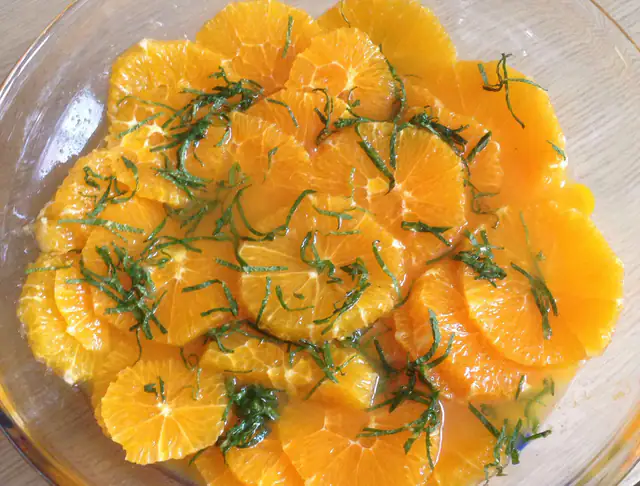 Oranges à la cannelle : recette de Oranges à la cannelle
