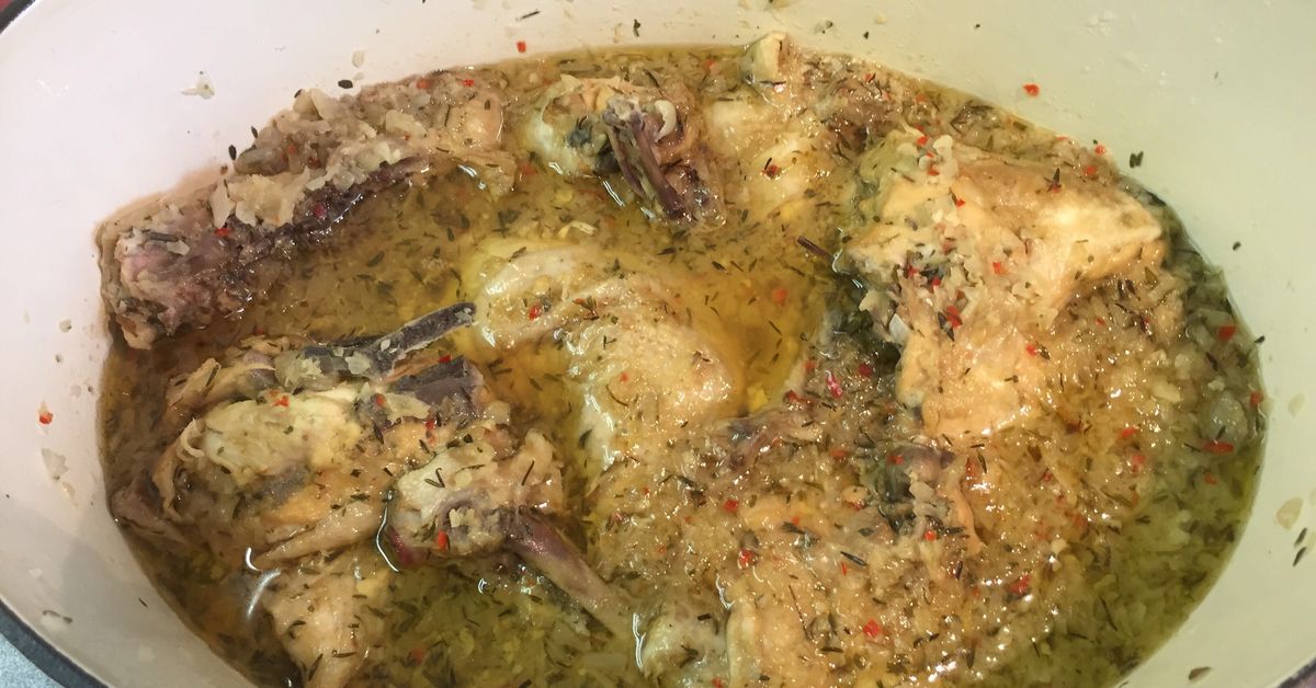 Poulet boucané (Guyane) : recette de Poulet boucané (Guyane)