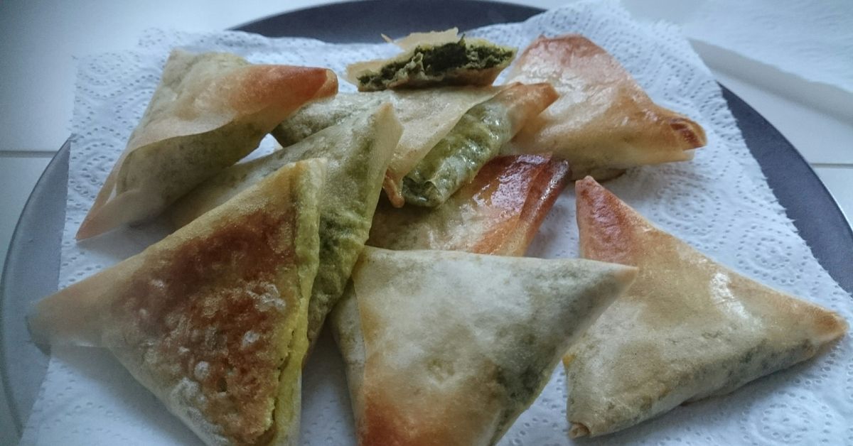 Bricks aux épinards : recette de Bricks aux épinards