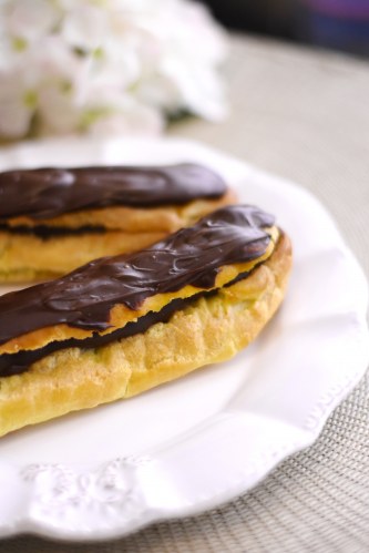 Eclairs au chocolat (rapide) : Recette de Eclairs au chocolat (rapide ...