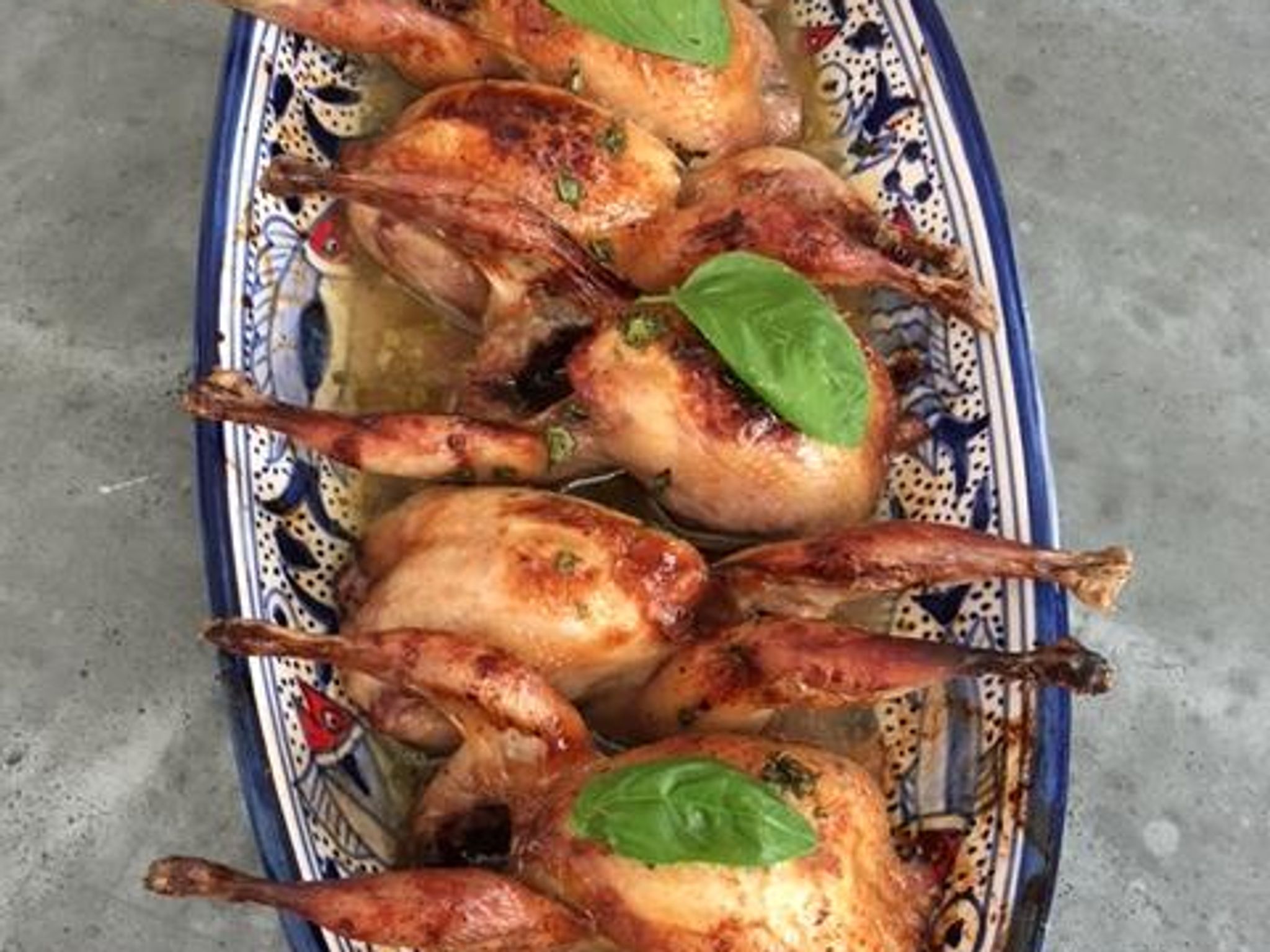 Cailles au miel citron basilic : Recette de Cailles au miel citron ...