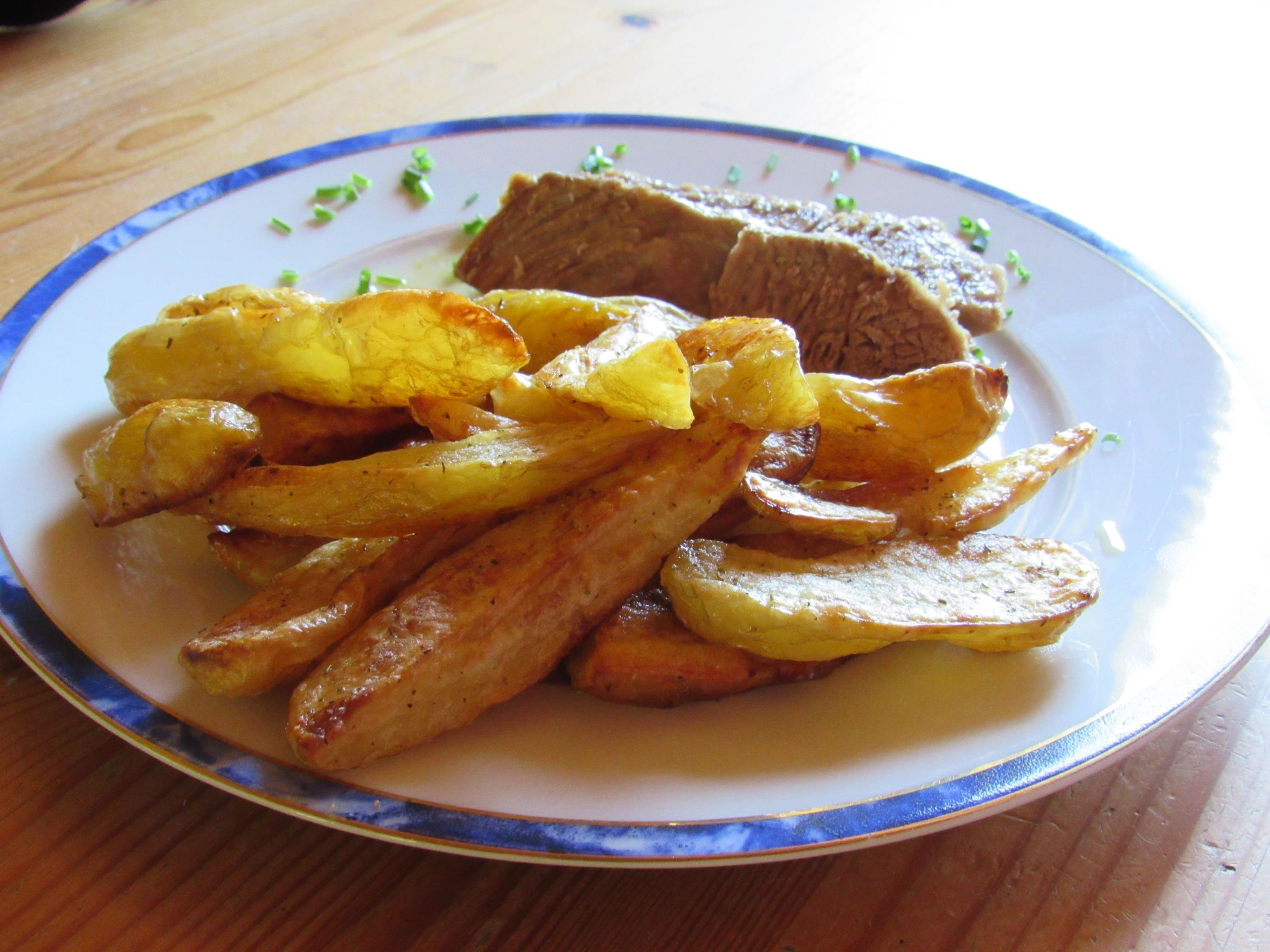 Patates rôties au four à l'huile d'olive : Recette de Patates rôties au ...
