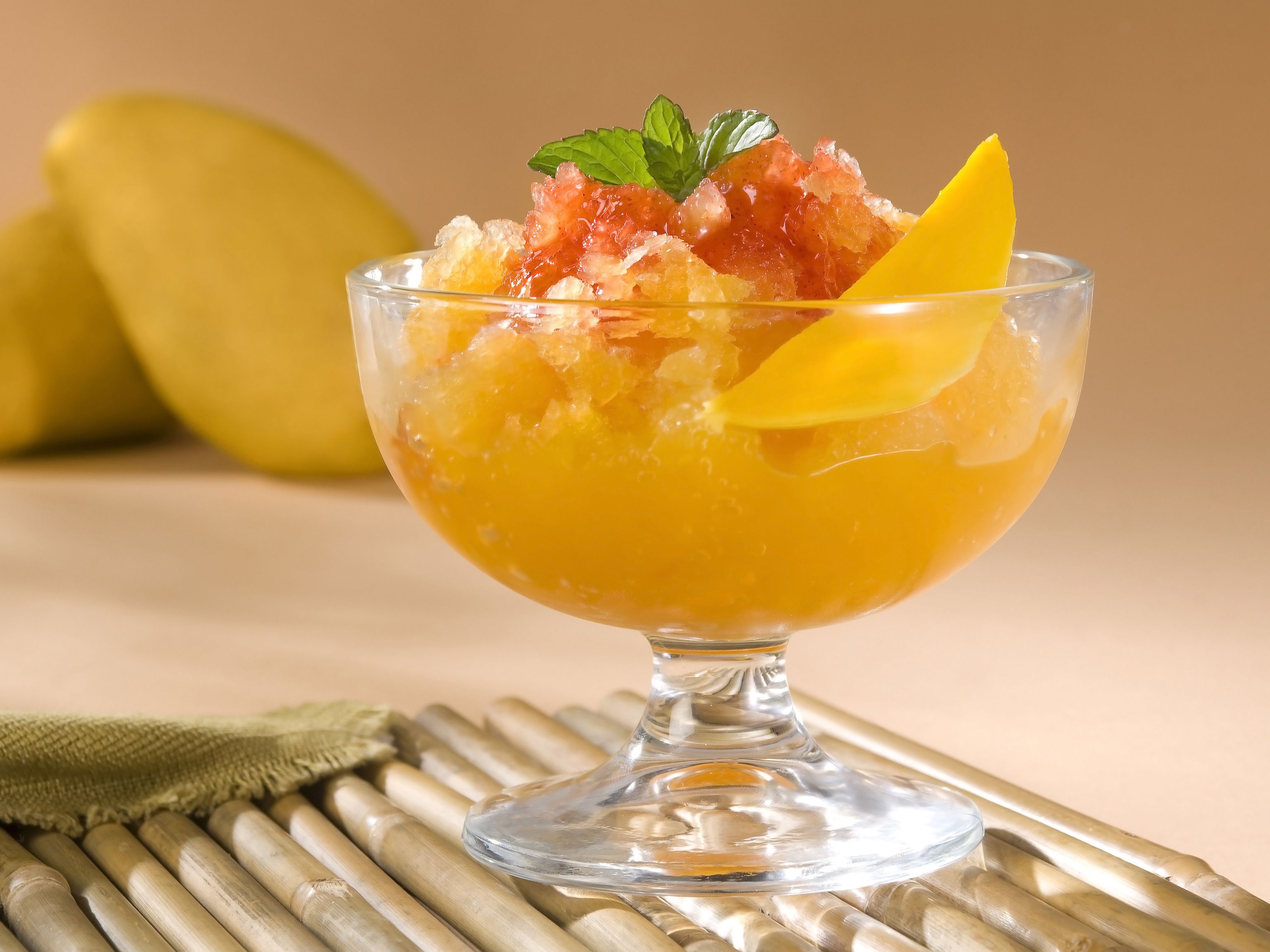 Sorbet mangue flash : Recette de Sorbet mangue flash - Marmiton