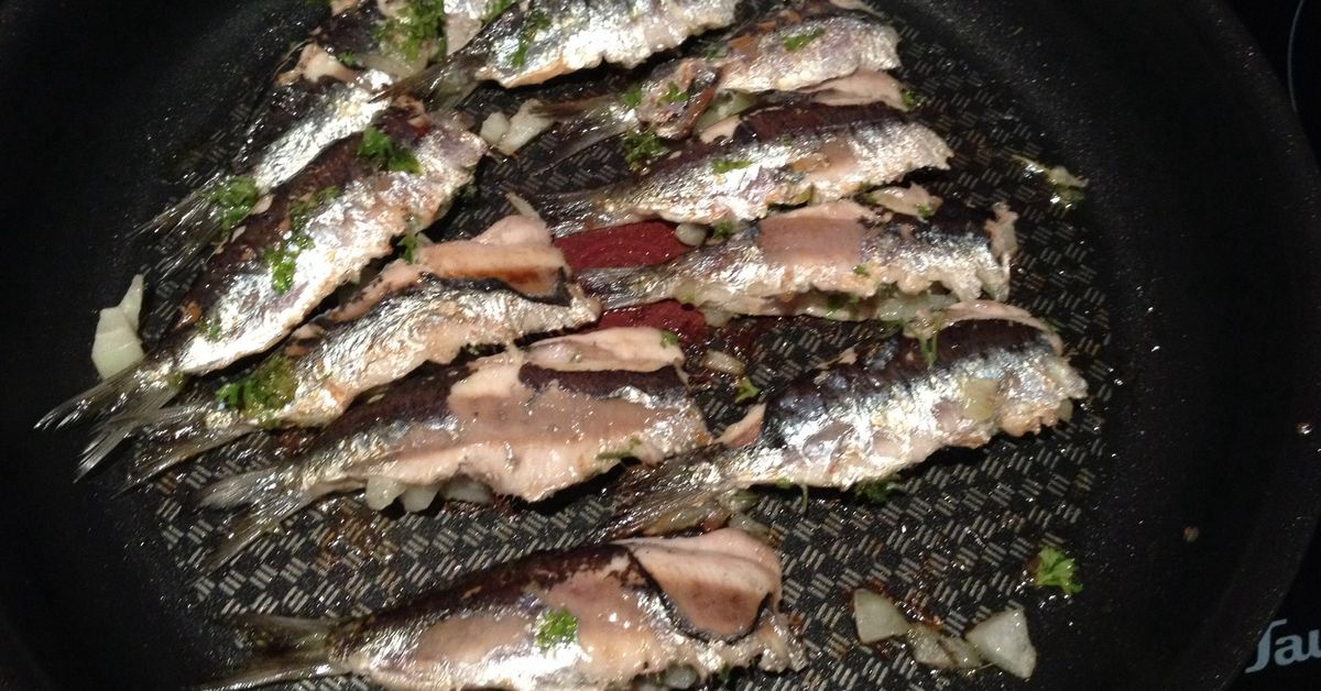Sardines farcies : recette de Sardines farcies
