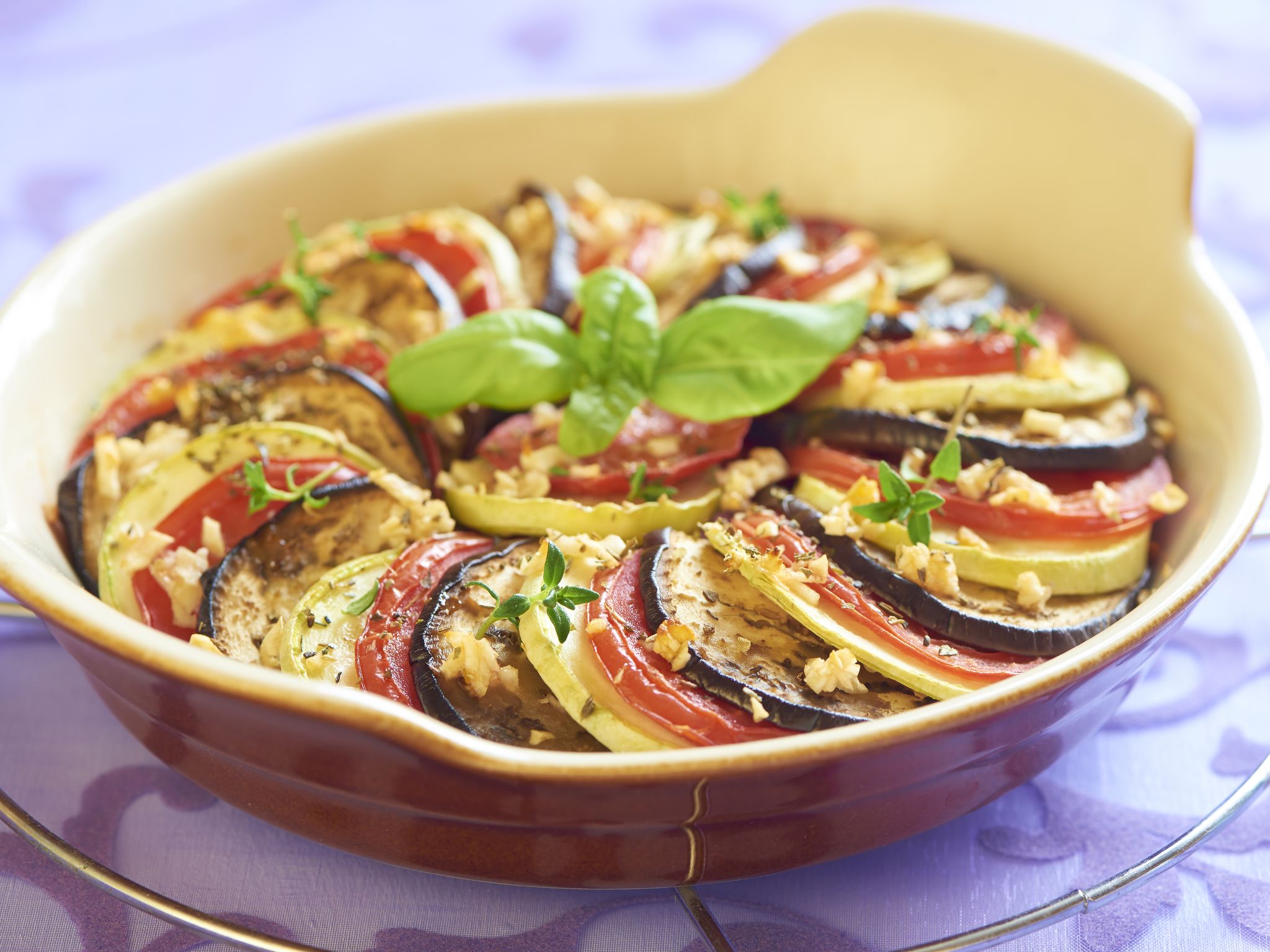 Tian de courgettes rapide : Recette de Tian de courgettes rapide - Marmiton