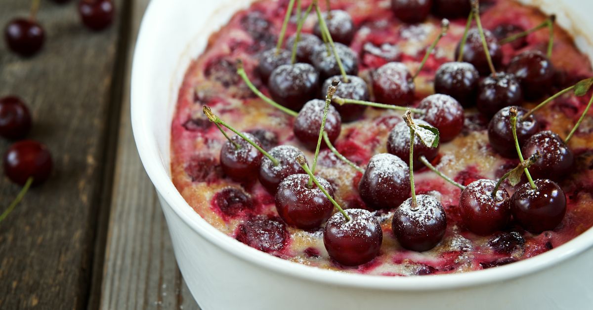 Clafoutis aux fruits rouges et au thé sencha : recette de Clafoutis aux ...
