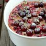 Clafoutis aux fruits rouges et au thé sencha : recette de Clafoutis aux ...