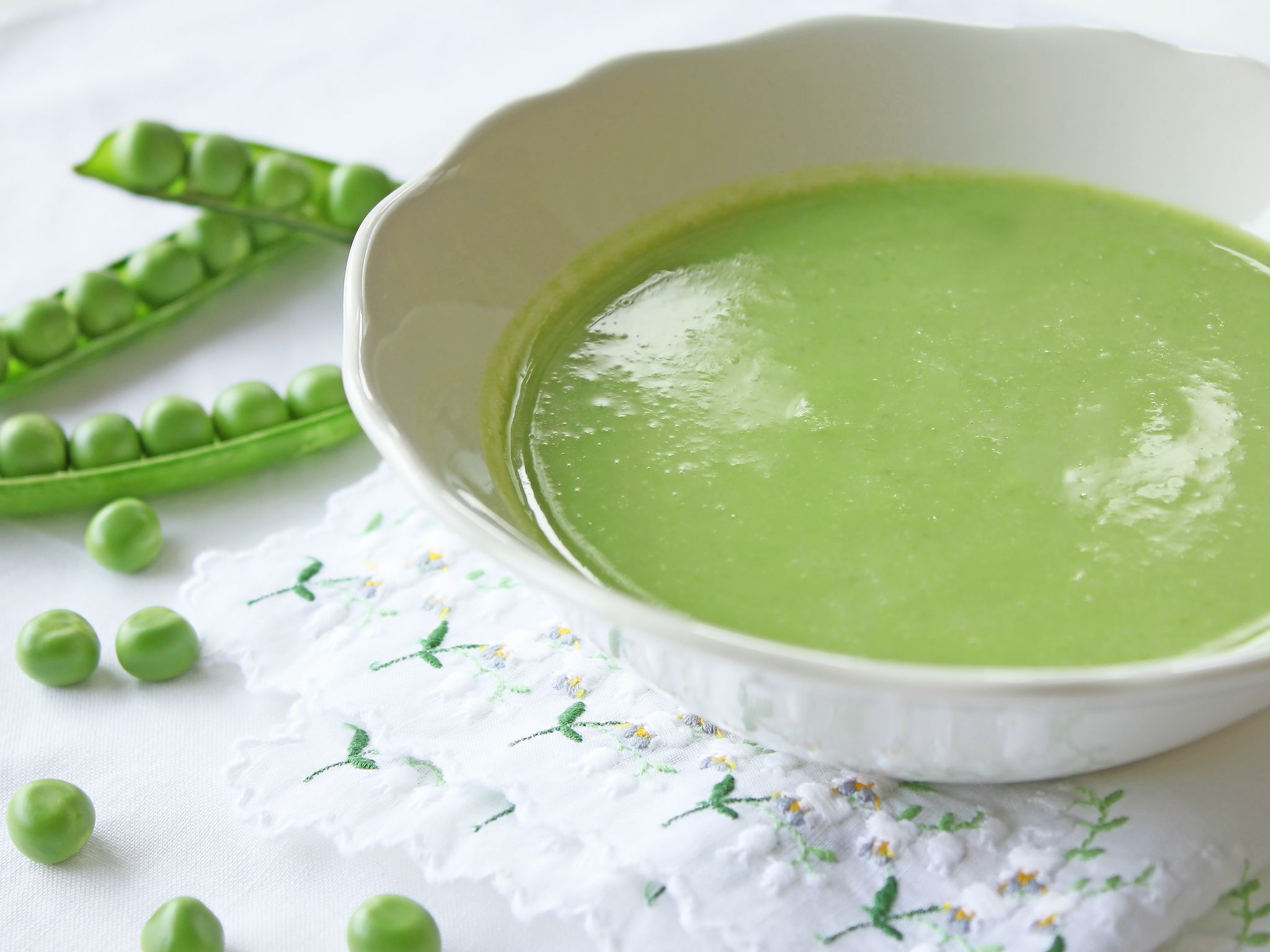 Purée de petits pois : Recette de Purée de petits pois - Marmiton