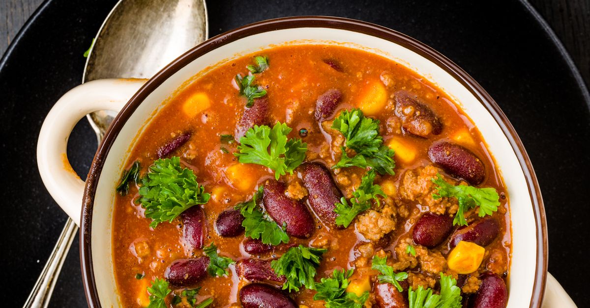 Chili con carne (aux fèves rouges) : recette de Chili con carne (aux ...