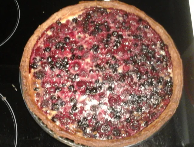 Tarte sablée aux fruits rouges : recette de Tarte sablée aux fruits rouges