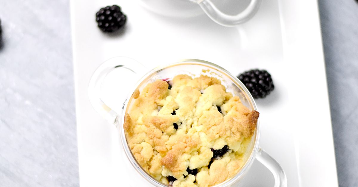 crumble aux mûres : recette de crumble aux mûres