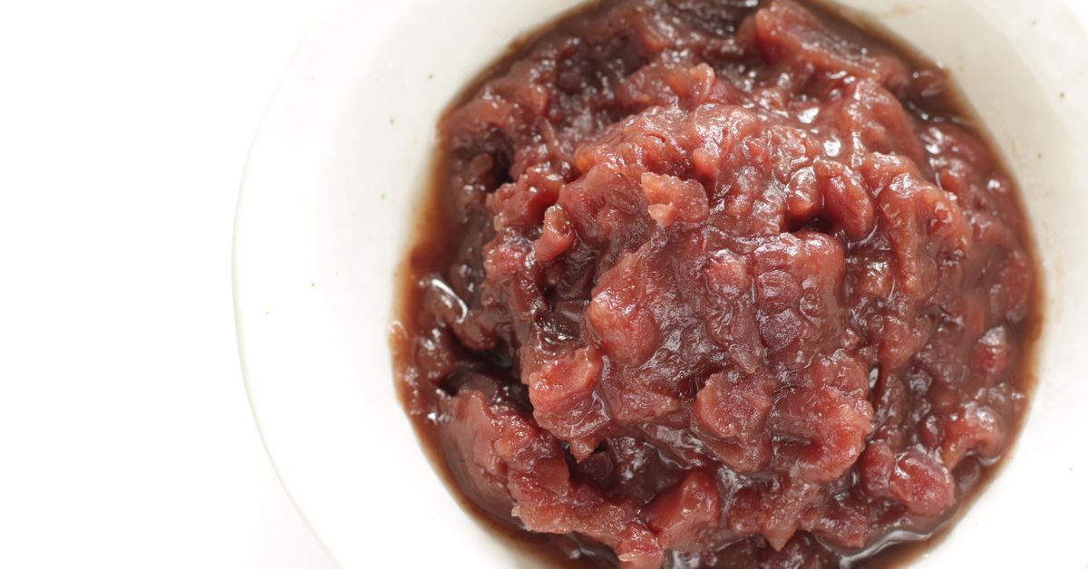 Azuki ou confiture de haricots rouges (Japon) : recette de Azuki ou ...