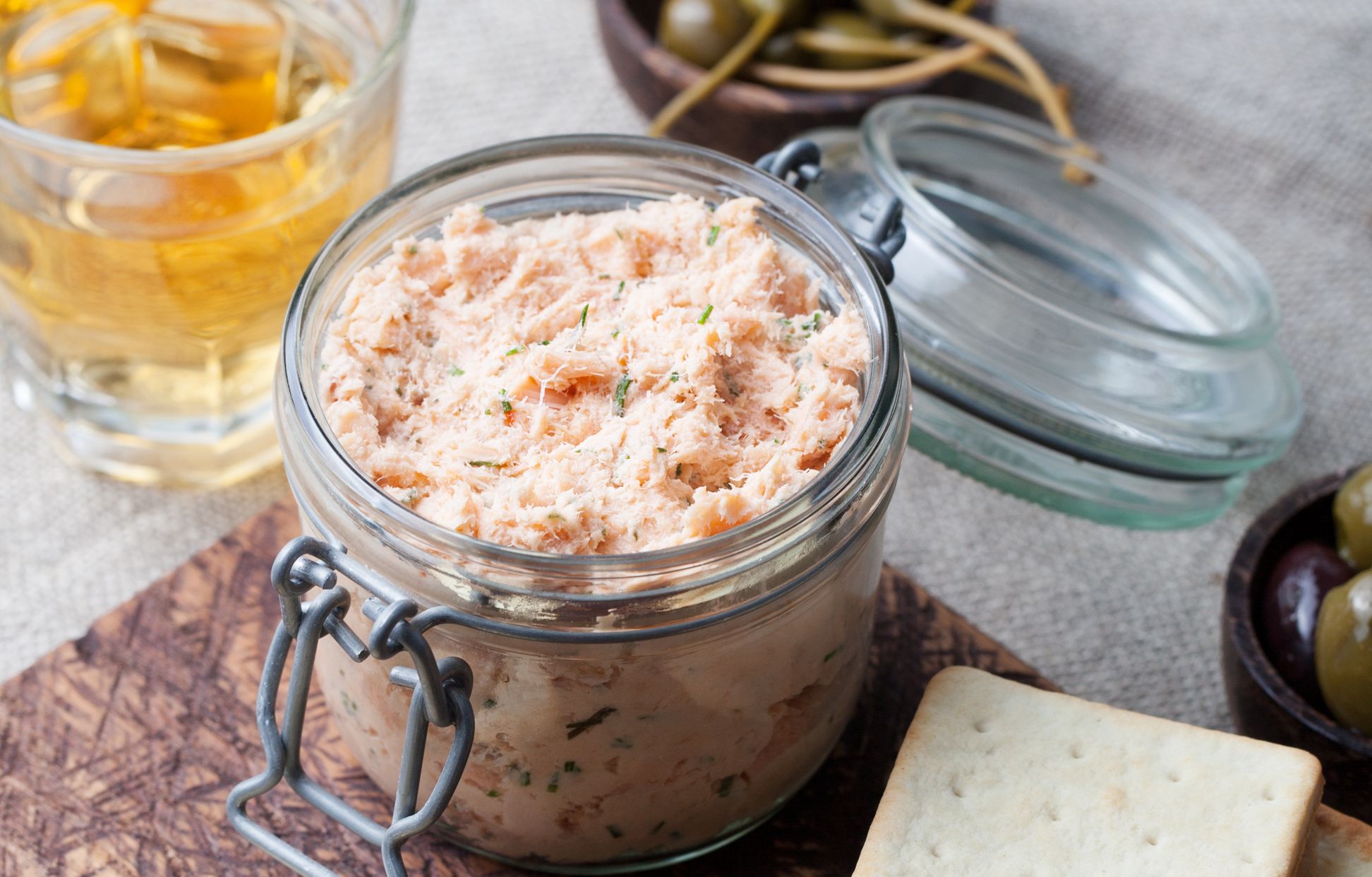 Rillettes de saumon allégées : Recette de Rillettes de saumon allégées ...