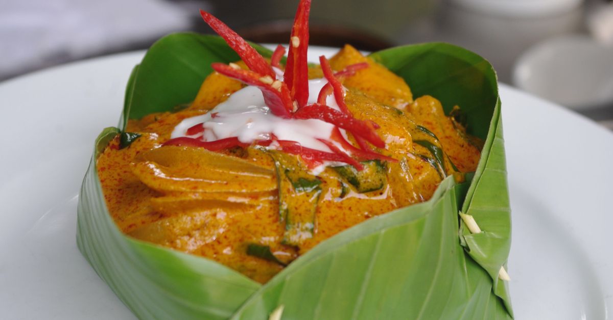 Amok à la cambodgienne : recette de Amok à la cambodgienne