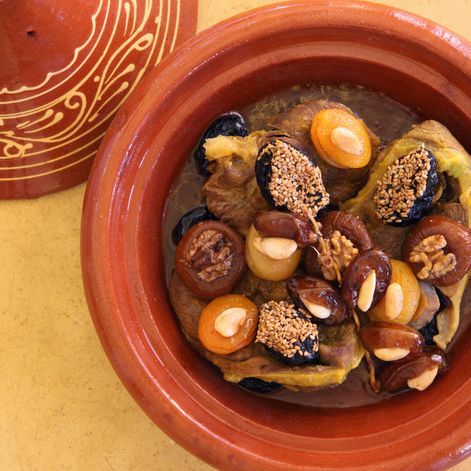 Tajine d'agneau aux pruneaux : Recette de Tajine d'agneau aux pruneaux ...