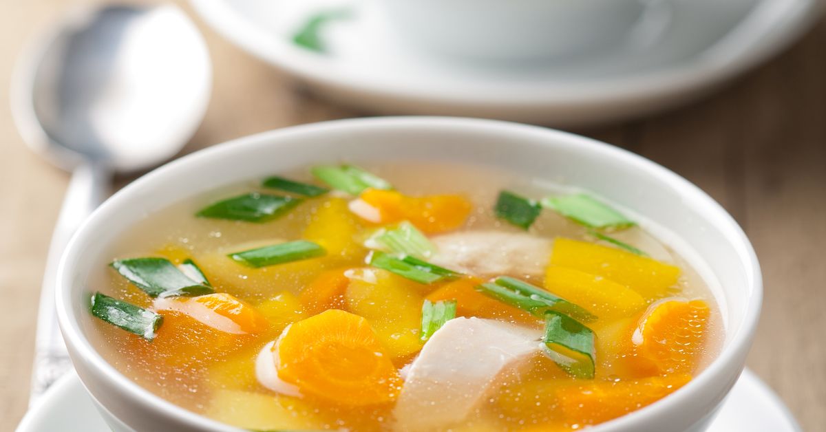 Soupe de Poulet (New York Style) : recette de Soupe de Poulet (New York ...