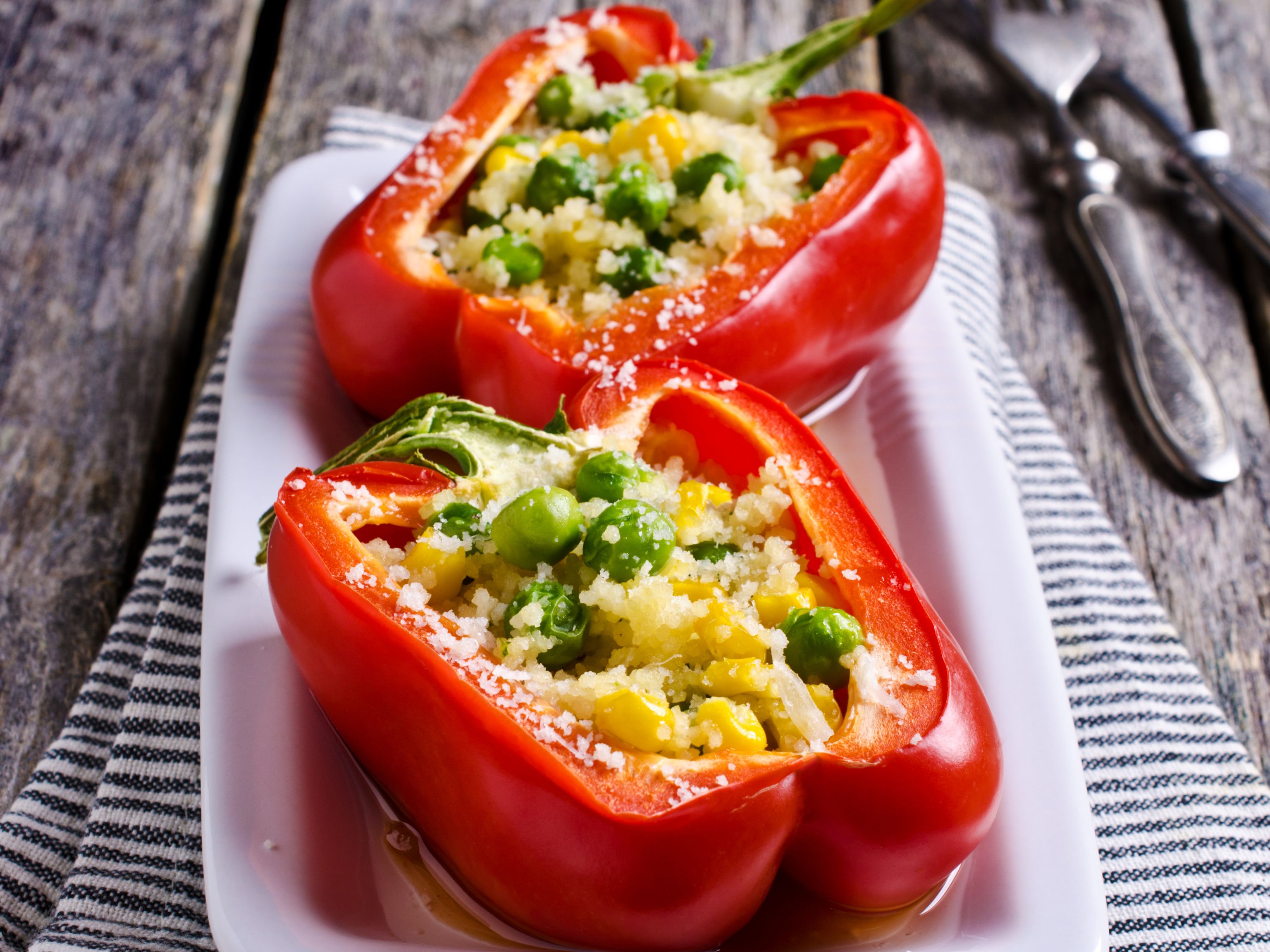 Poivrons garnis (Mexique) : Recette de Poivrons garnis (Mexique) - Marmiton