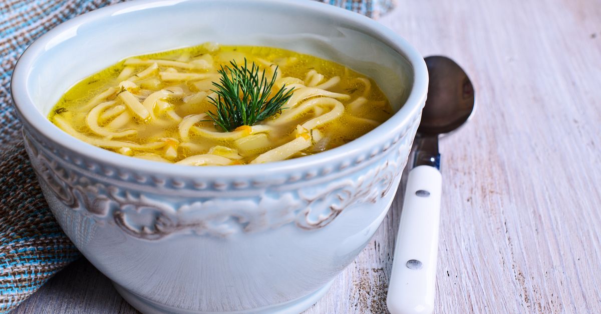 Soupe de vermicelles au curry : recette de Soupe de vermicelles au curry