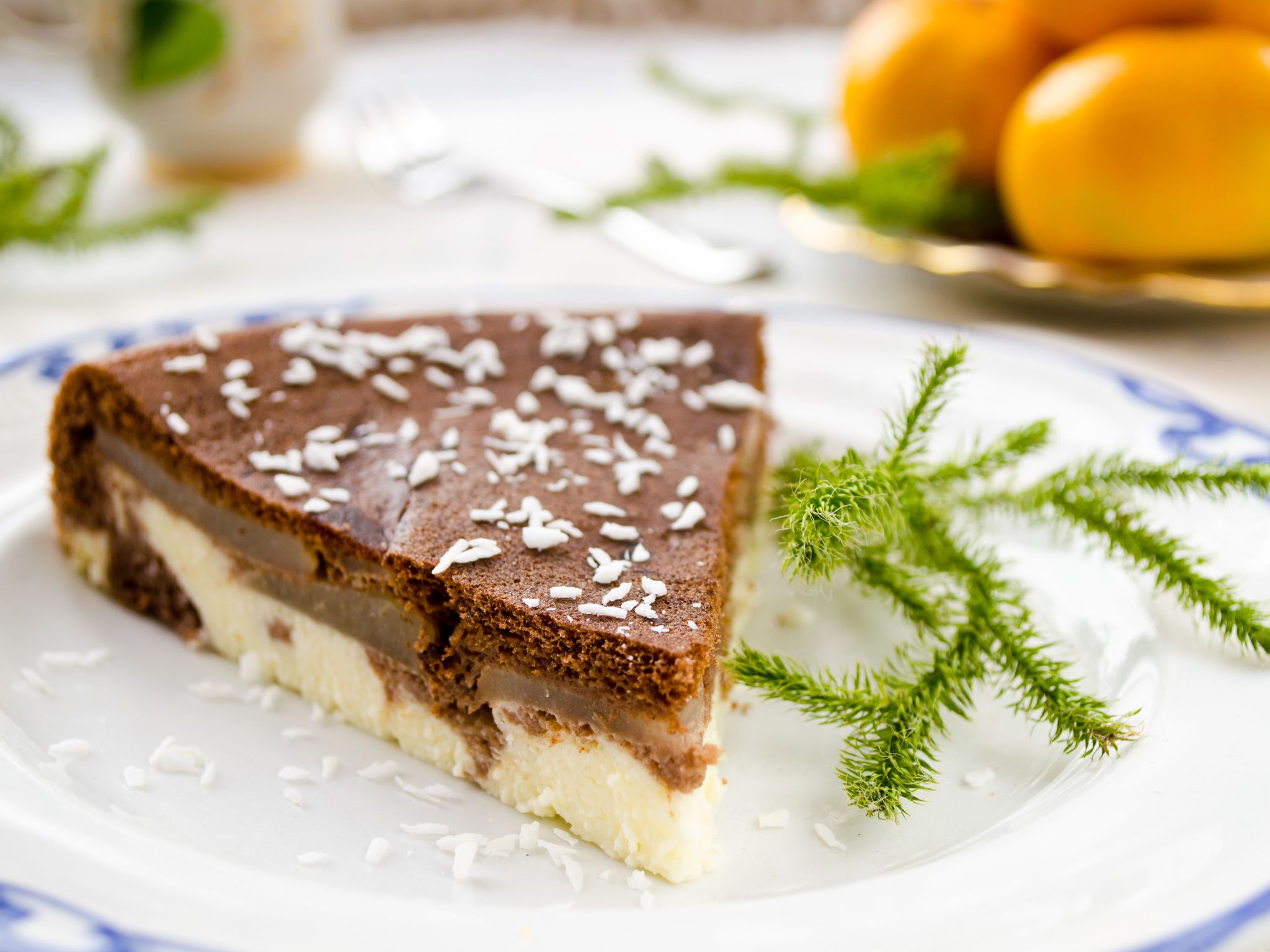 Tarte chocolat coco : Recette de Tarte chocolat coco - Marmiton