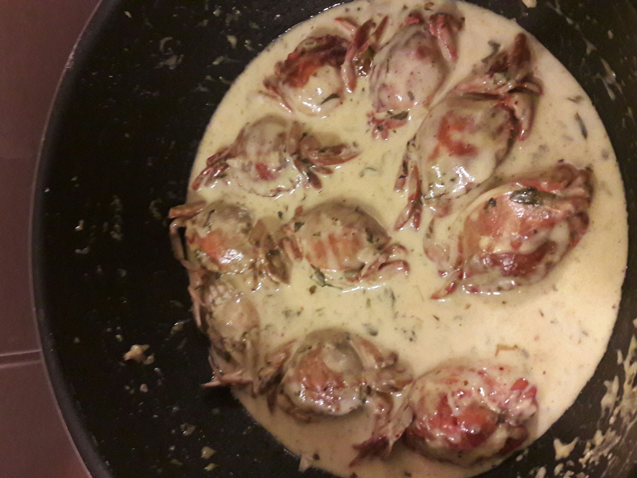 Pâtes au crabe : Recette de Pâtes au crabe - Marmiton