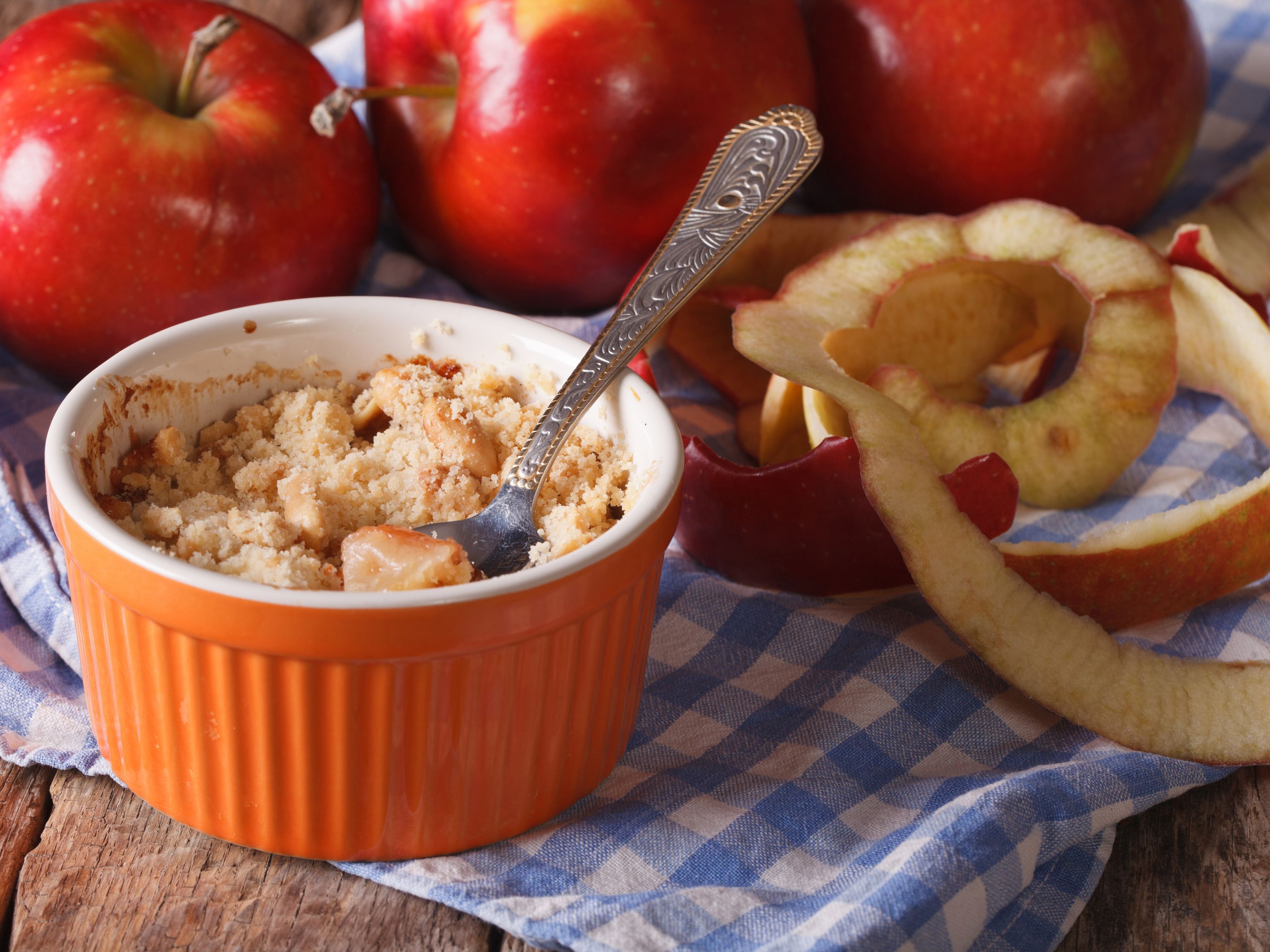 Amour de crumble aux pommes : Recette de Amour de crumble aux pommes ...