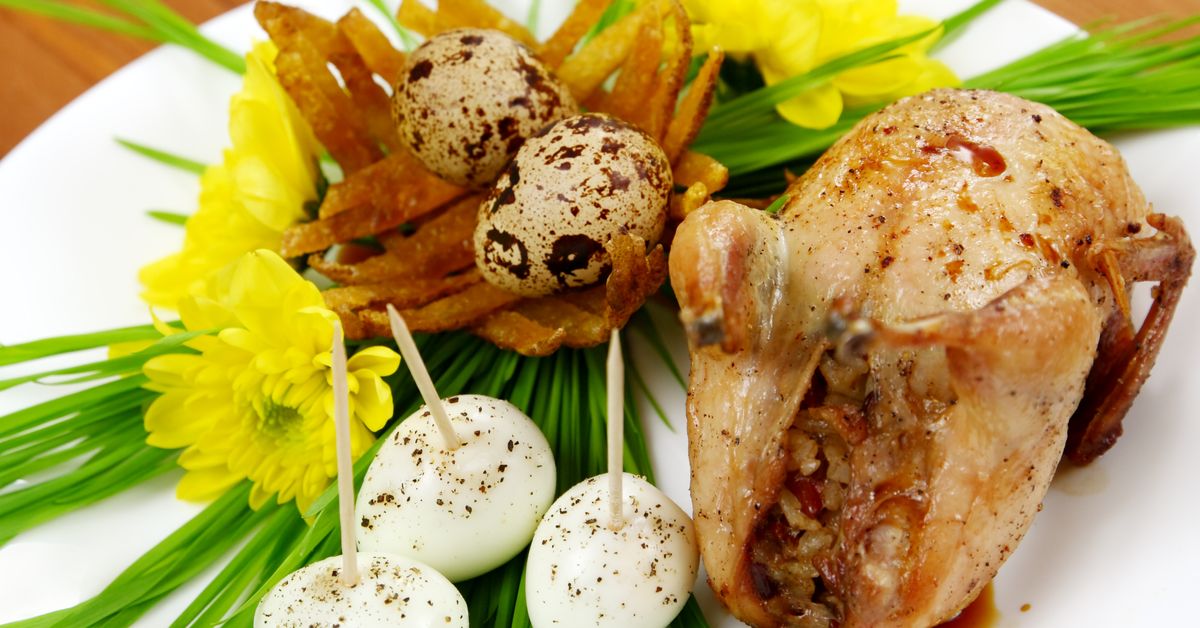 Cailles farcies maison : recette de Cailles farcies maison