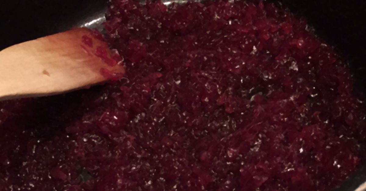 Compote d'oignons rouges : recette de Compote d'oignons rouges