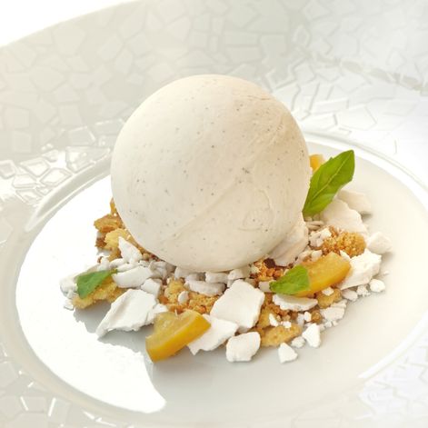 Glace au citron meringuée : Recette de Glace au citron meringuée - Marmiton