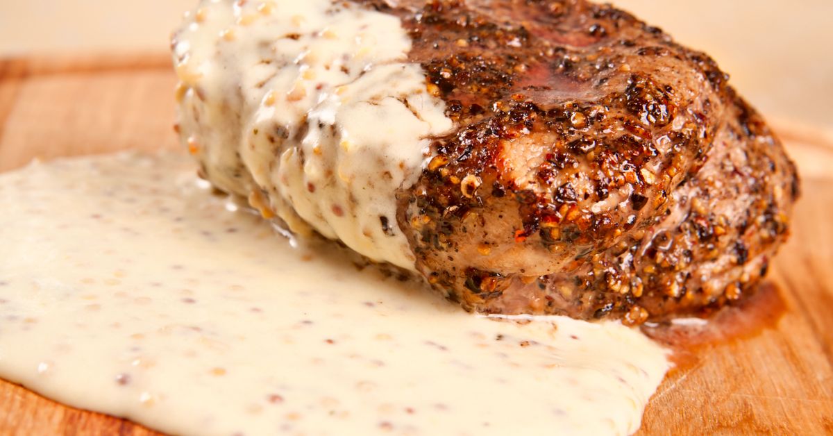 Sauce moutarde-miel (pour rôti de porc) : recette de Sauce moutarde ...