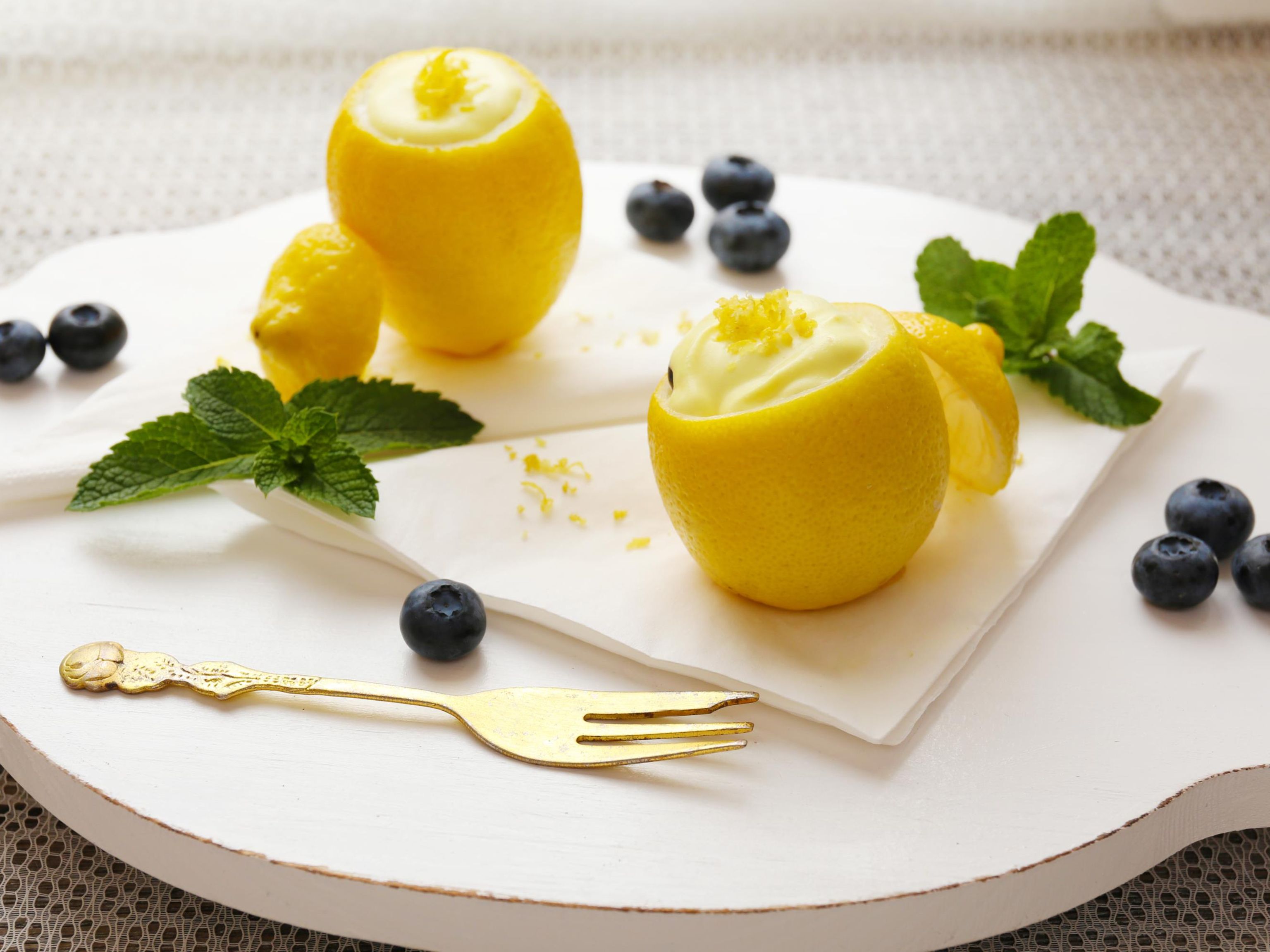 Citrons givrés : Recette de Citrons givrés - Marmiton