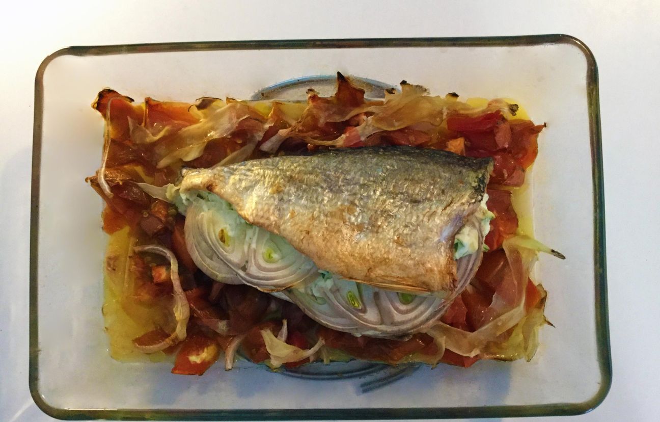 Daurade royale fourrée au fromage frais : Recette de Daurade royale ...