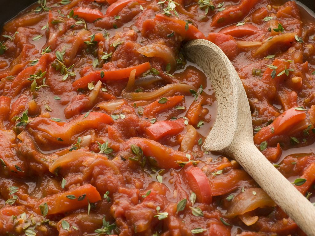 Piperade Basque Recette De Piperade Basque