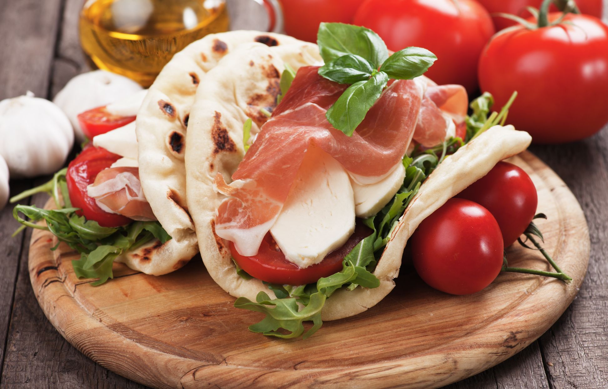 piadine (Italie - emilia romagna) : Recette de piadine (Italie - emilia ...