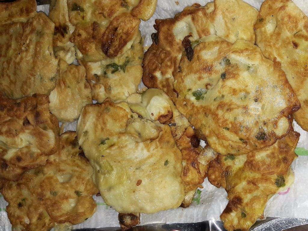 Beignets de poireaux de Mémé Lucie (végétarien, sans lactose) : Recette ...