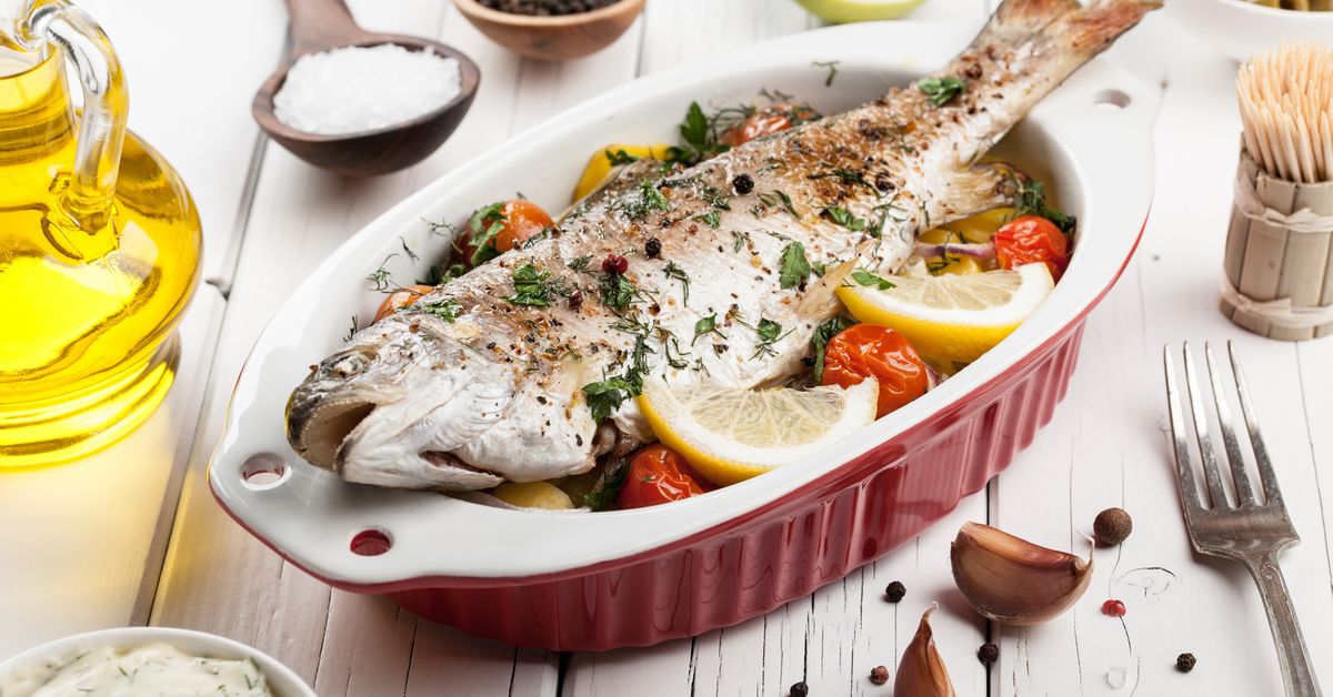 Poisson au four à la provençale : recette de Poisson au four à la ...