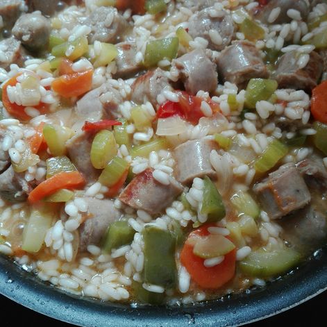 Risotto aux chipolatas : Recette de Risotto aux chipolatas - Marmiton