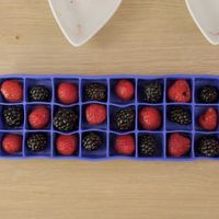 Glaçons aux fruits rouges : Recette de Glaçons aux fruits rouges - Marmiton