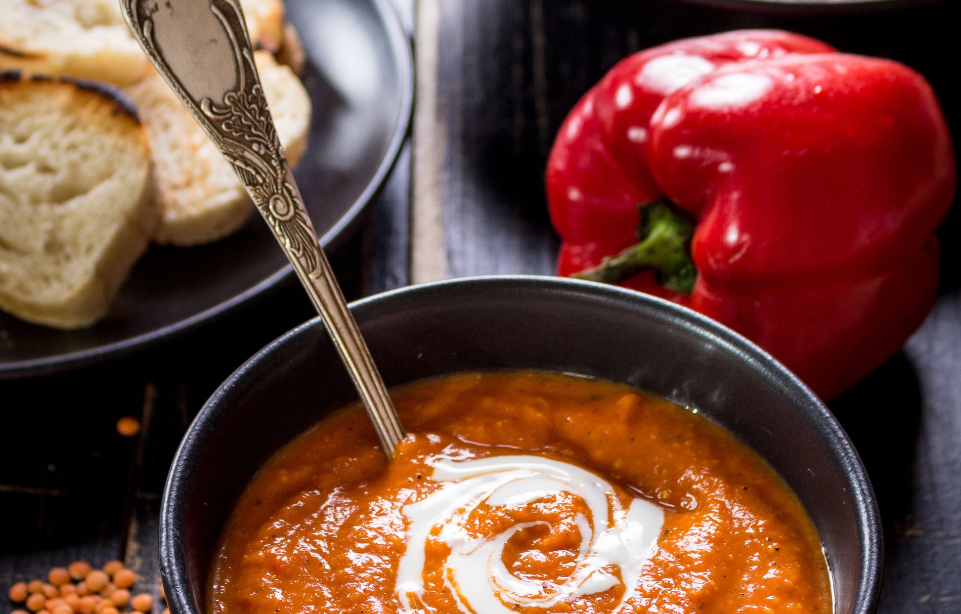 Sauce aux poivrons : Recette de Sauce aux poivrons - Marmiton