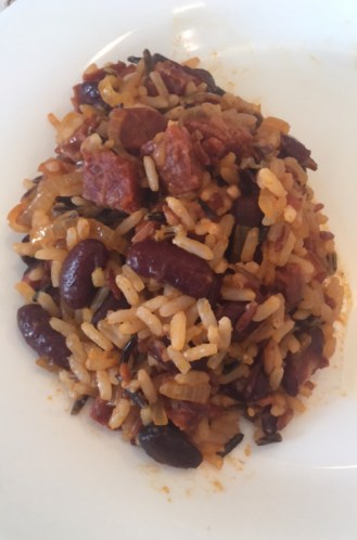 Riz au chorizo et haricots rouges : Recette de Riz au chorizo et ...