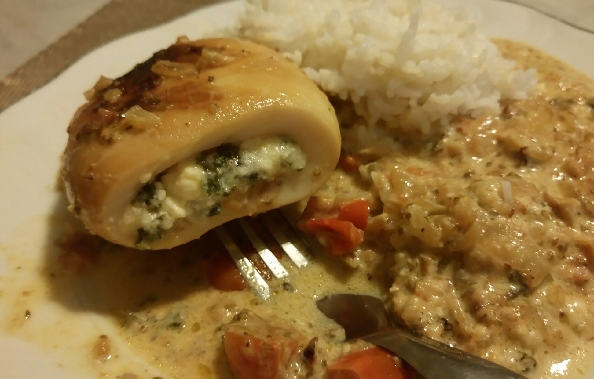 Calamars farcis à la feta : Recette de Calamars farcis à la feta - Marmiton